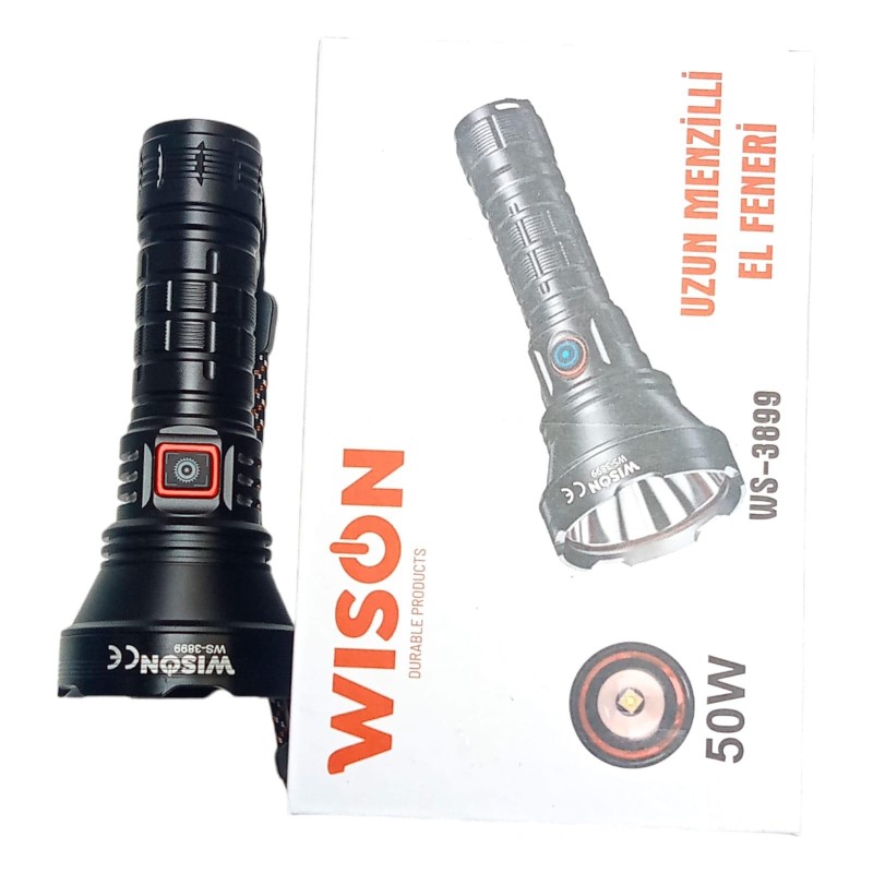 Wison WS-3899 50W Uzun Menzilli El Feneri - TANGÜNER